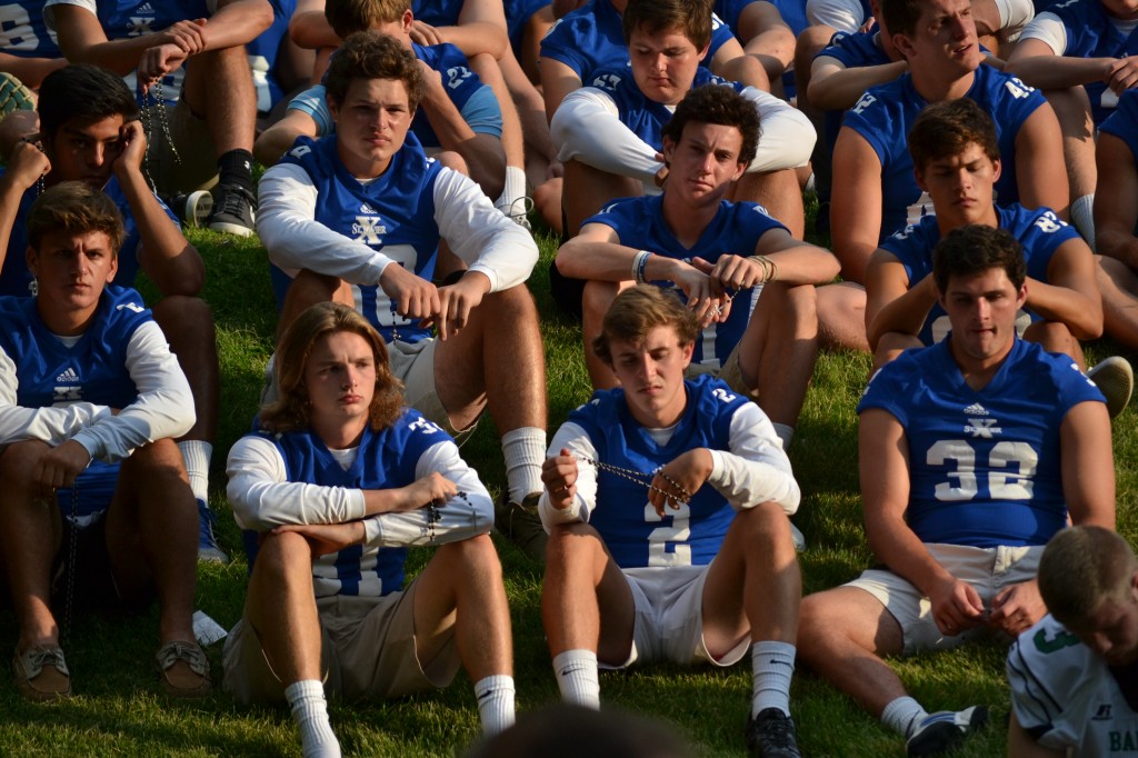 Day before beginning practice, Catholic football teams gather to pray ...