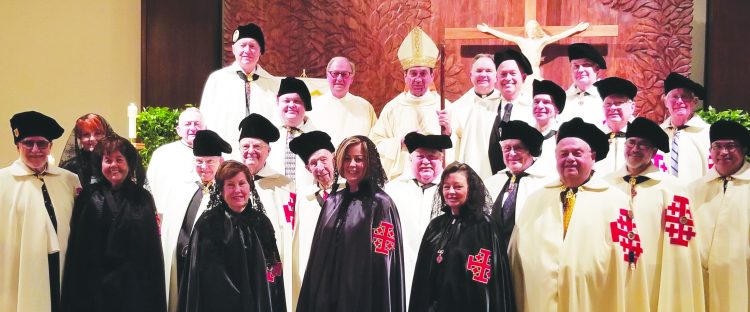Equestrian Order of the Holy Sepulchre of Jerusalem Mass - Catholic ...
