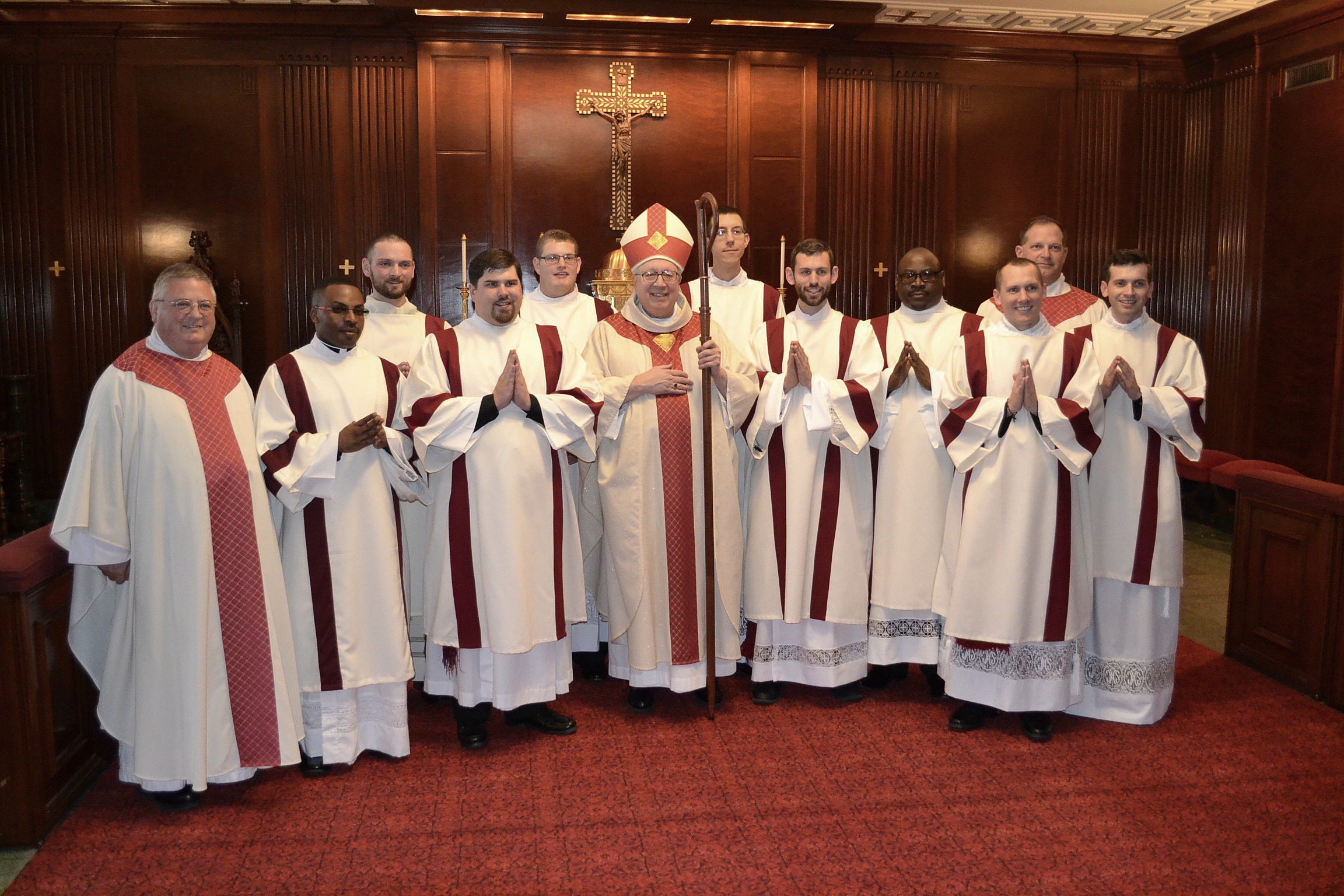 Historic group of nine men ordained deacons - Catholic Telegraph