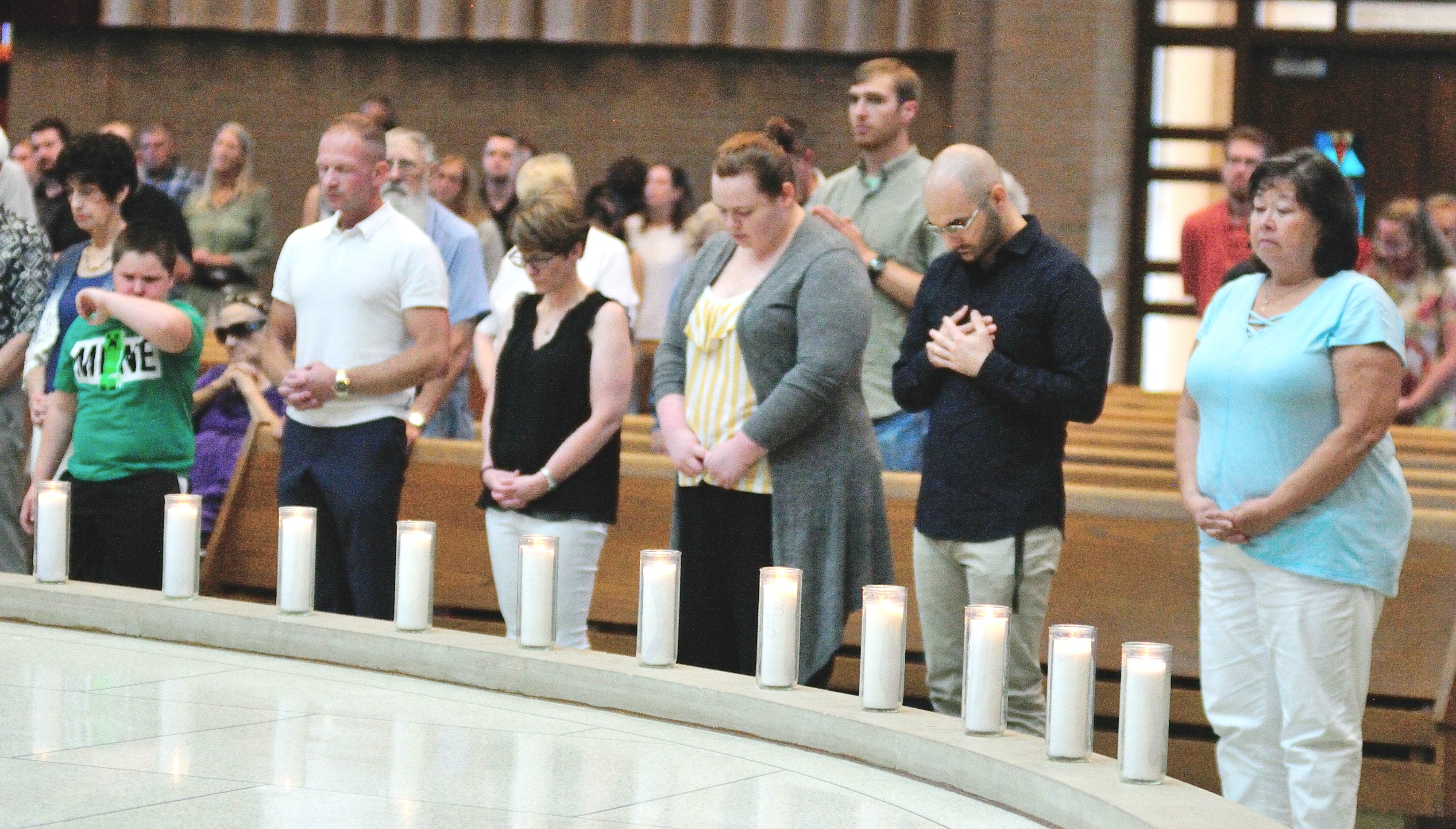 Photo Essay: Honoring the Dayton Shooting Victims at Our Lady of the ...