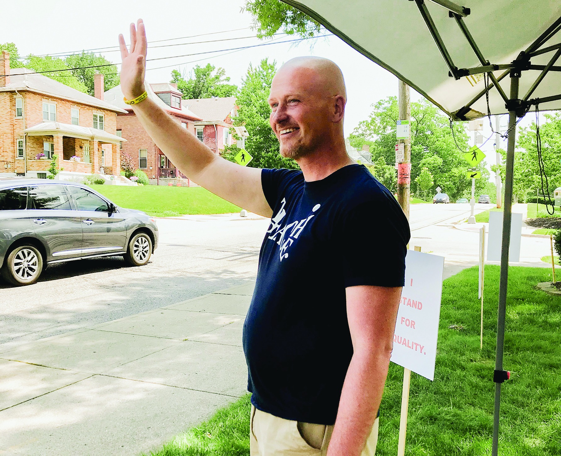 One Man Peaceful Protest: Standing for Justice, Peace, Equality ...