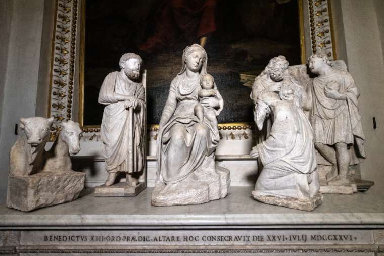 First known nativity scene figurines can now be seen in St. Mary Major ...