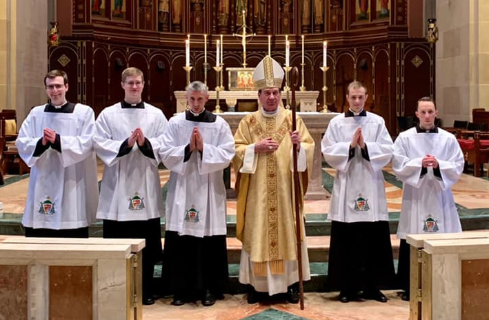 Seminarians Receive Candidacy - Catholic Telegraph