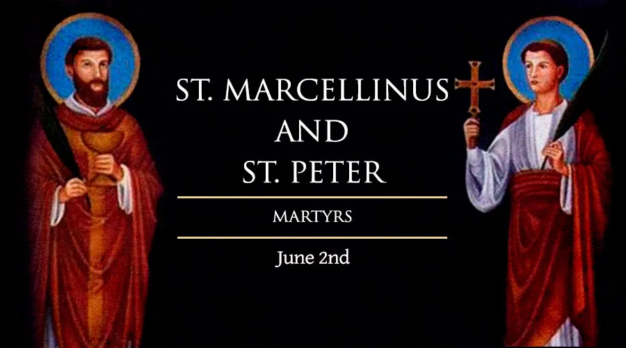 June 2: Sts. Marcellinus and Peter - Catholic Telegraph