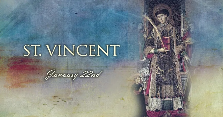 January 22 Saint Vincent - Catholic Telegraph