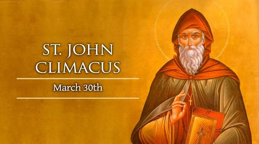 March 30: Saint John Climacus – Catholic Telegraph