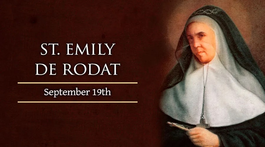 September 19: Saint Emily de Rodat - Catholic Telegraph