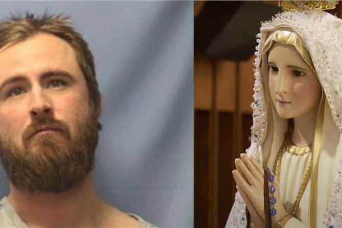 Police say church vandal was about to break into tabernacle — until he ...