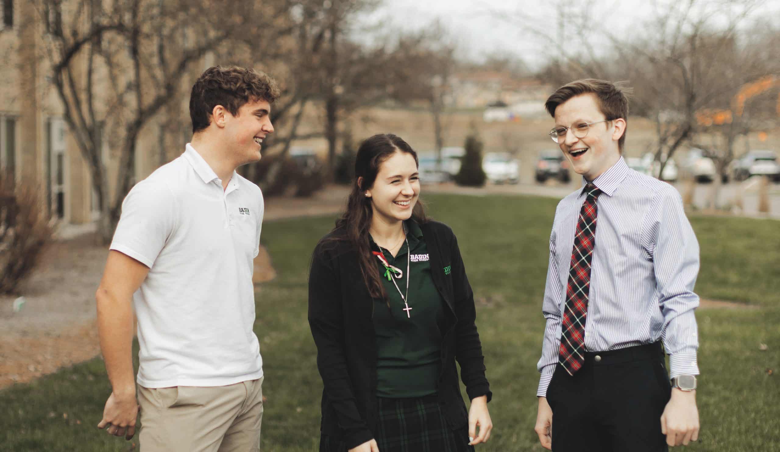 JJ, Grace & Liam Teens Radiate Christ - Catholic Telegraph