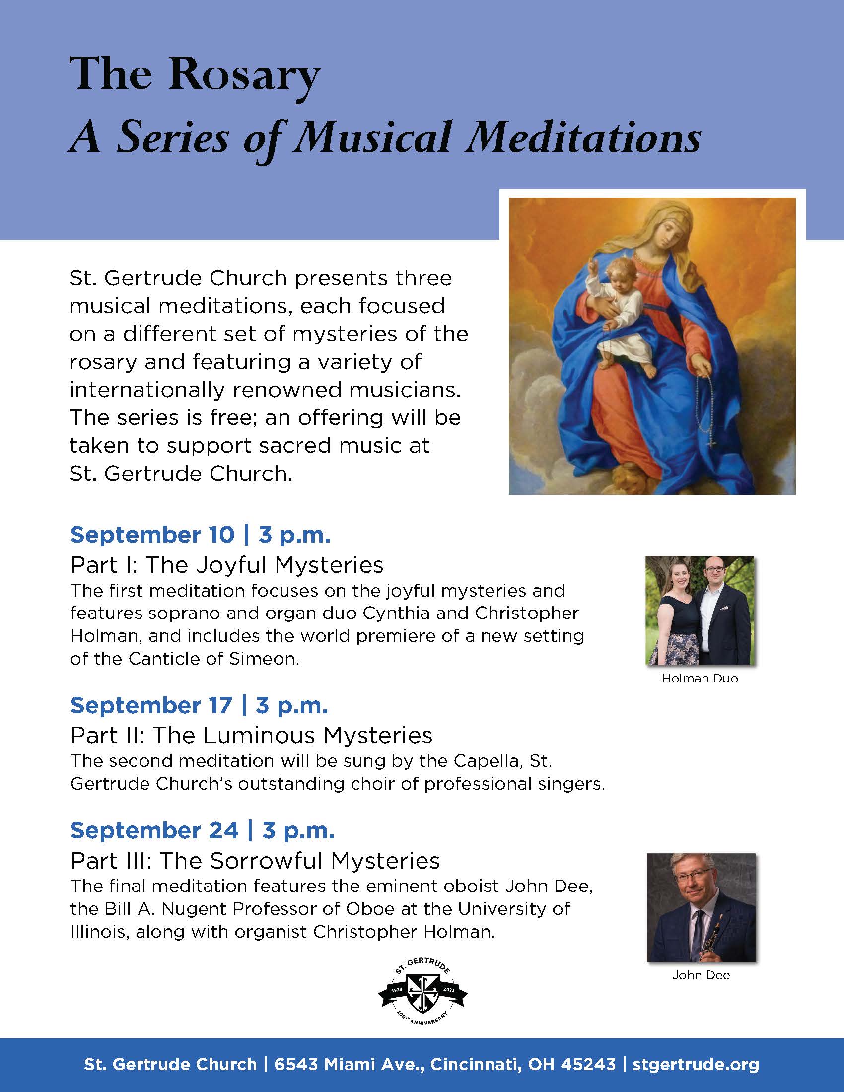 St. Gertrude Rosary Meditations - Catholic Telegraph