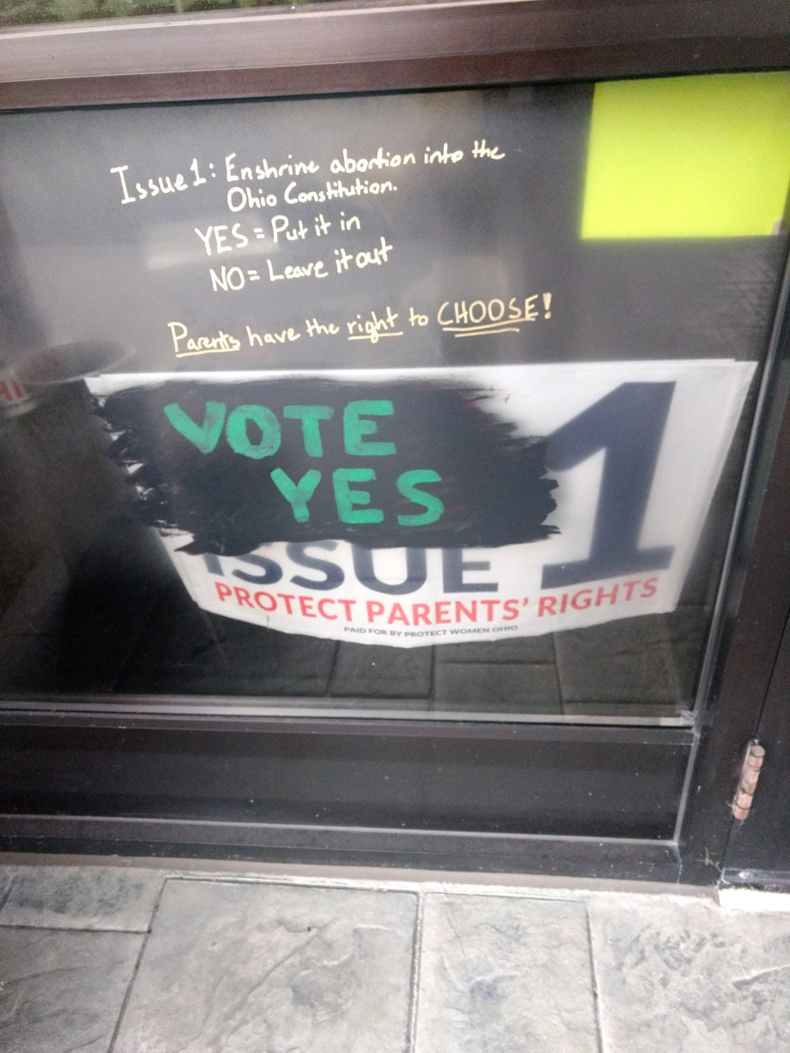More than a Dozen Vandalism and Theft Reports of Issue 1 Signs ...