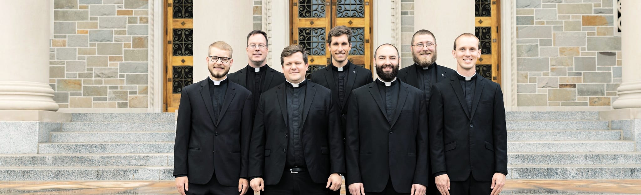 Seven men being ordained priests for the Archdiocese of Cincinnati ...