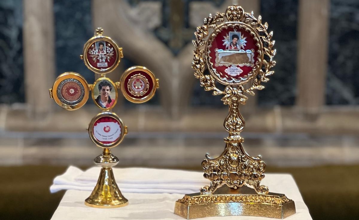 Relic of Saint Carlo Acutis in Cincinnati this week! - Catholic Telegraph